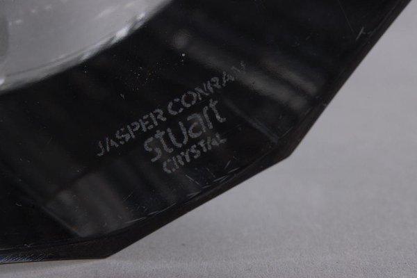 Stuart Crystal Logo 8 Tall Vintage Stuart Crystal Carlingford Beer Or