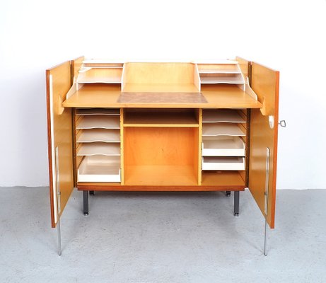 Vintage Desk Cabinet in Teak 1960s