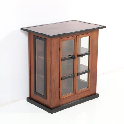 Art Deco Modernist Walnut Tea Cabinet by Jan Brunott 1920s for sale at Pamono