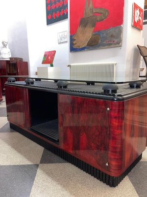 Rolling credenza store