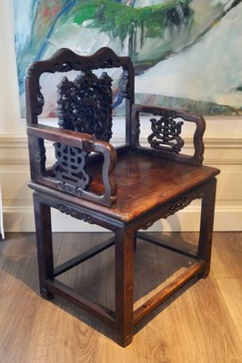 Wooden chairs with arms for sale store