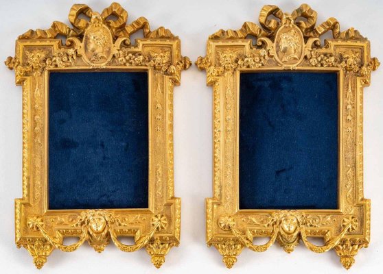 Blue Antique Picture Frames