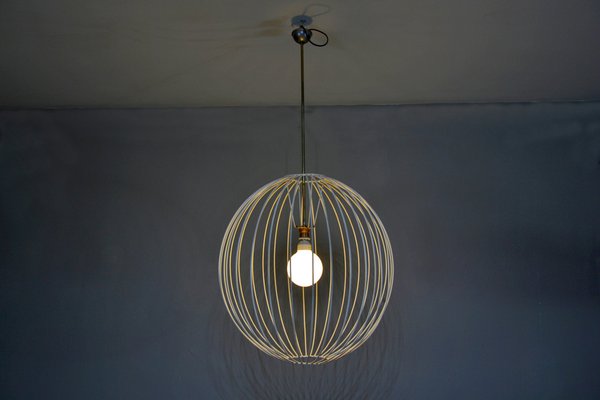 Metal Sphere Light Fixture