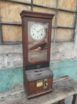 Antique Factory Time Clocks