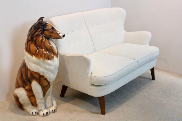 Cocktail Sofa attributed to Theo Ruth for Artifort Netherlands 1950s for sale at Pamono