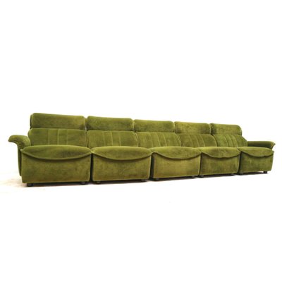 Green retro sofa store