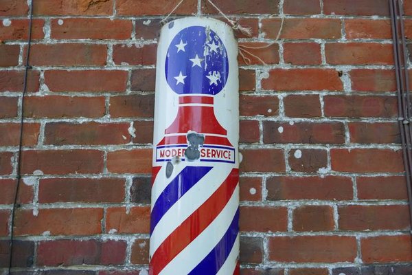 Antique Barbershop Pole