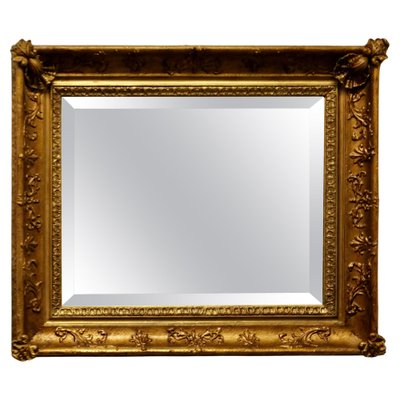 Square Vintage Mirror Frame