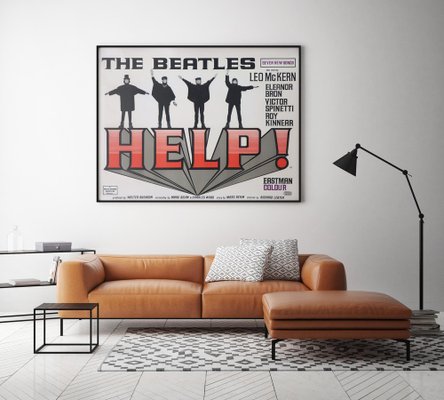 Beatles Help Movie Poster