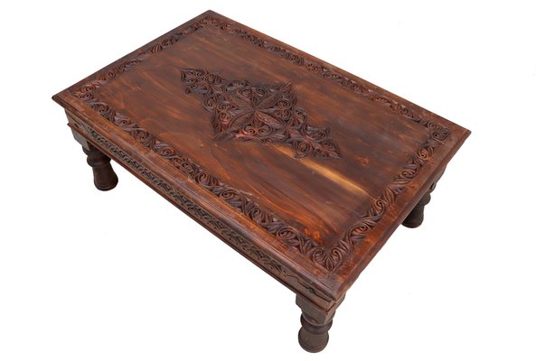 Vintage wooden coffee table store