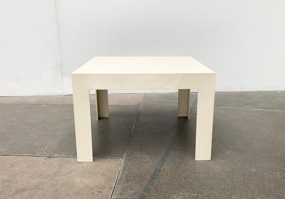 Mid Century Space Age Parsons Side Table from Syroco 1960s