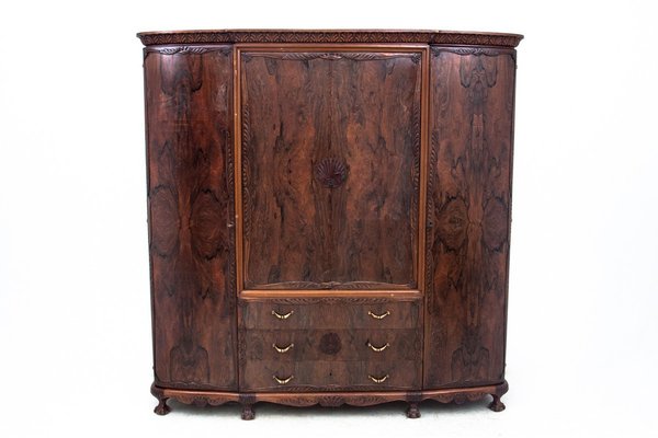 Armoire Chippendale Europe de l Ouest 1850s en vente sur Pamono