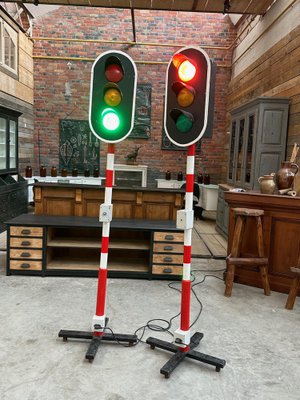 Vintage Stop Lights For Sale Aeyee Industrial Traffic Light Vintage
