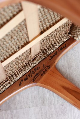 Los Angeles Lounge Chairs in Teak & Rope by Olivier De Los Angeles Lounge Chairs in Teak & Rope by Olivier De