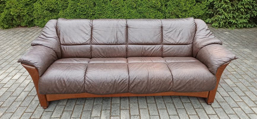 Stressless leather couch store