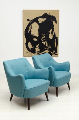 Vintage blue chair store