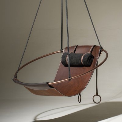 Modern leather sling chair store