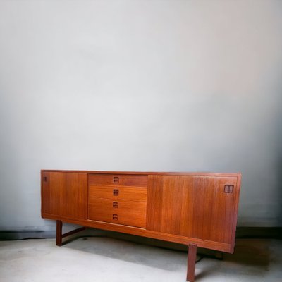 Vintage Ladoga Sideboard in Teak by Erik Worts for Ikea 1960s