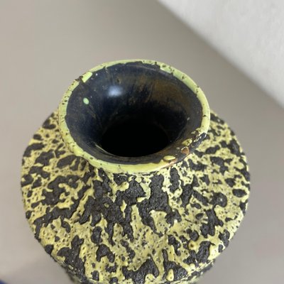 Fat Lava Ceramic Pottery Vase by Veb Haldensleben, GDR Fat Lava Ceramic Pottery Vase by Veb Haldensleben, GDR