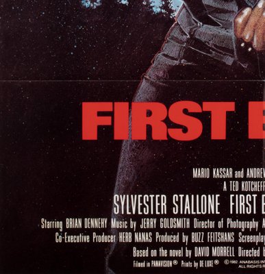 First Blood Movie Poster