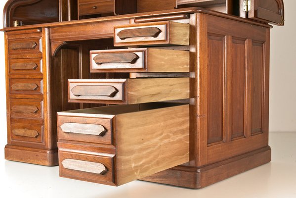 Rolltop Schreibtisch USA 1910er bei Pamono kaufen
