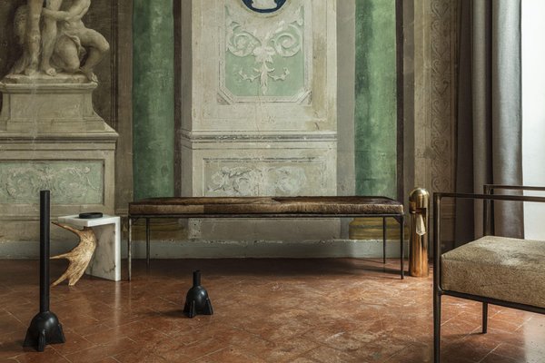 Bright Square Alchemy Chair by Rick Owens