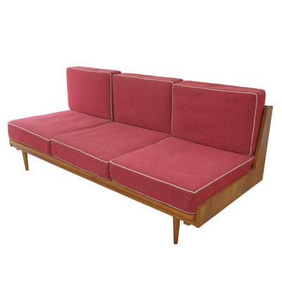 Mid Century Folding Sofabed by Drevotvar Czechoslovakia 1970s