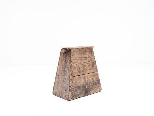Taisho Period Street Vendor Stool with Cedar Timbers. Japan 1890s