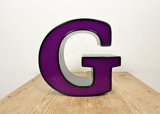 Purple Letter G