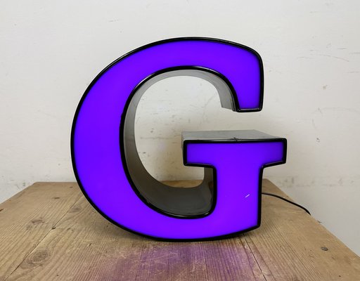 Purple Letter G