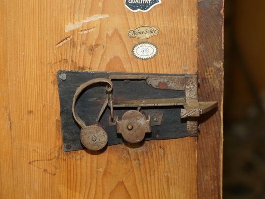Antique German Wood Lock