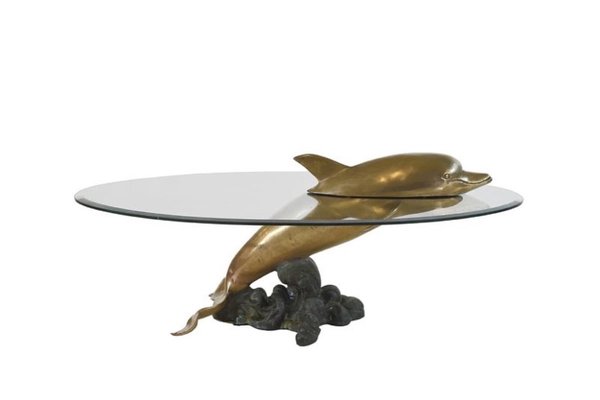 Dolphin coffee table for sale store