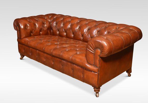 Sale leather chesterfield sofa store