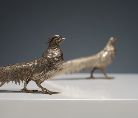 Silver Pheasant Table Decorations | Shelly Lighting