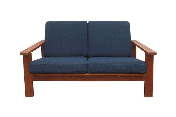 Teak wood two seater sofa store