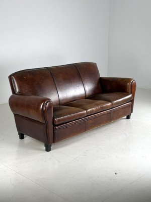 Leather vintage sofa sale store
