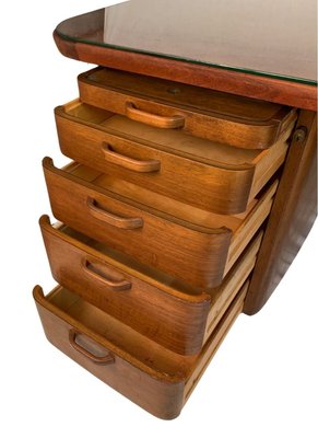 Office Desk by Gunnar Ericsson for Facit Ab Buromobel Zurich Sweden 1950s