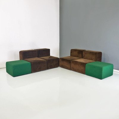 Modulares italienisches System 61 Sofa von Giancarlo Piretti fur Anonima Castelli 1970