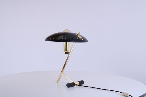 Decora Z Table Lamp in Brass by Louis Kalff for Philips Decora Z Table Lamp in Brass by Louis Kalff for Philips