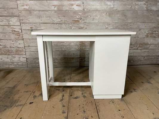 Vintage Writing Desk in Spruce and Plywood