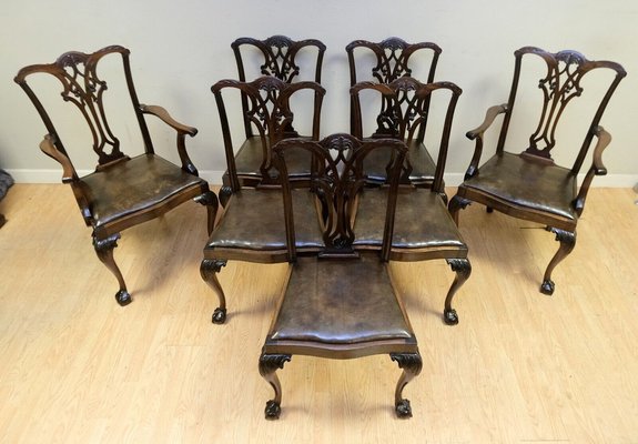Chippendale dining chairs for sale store
