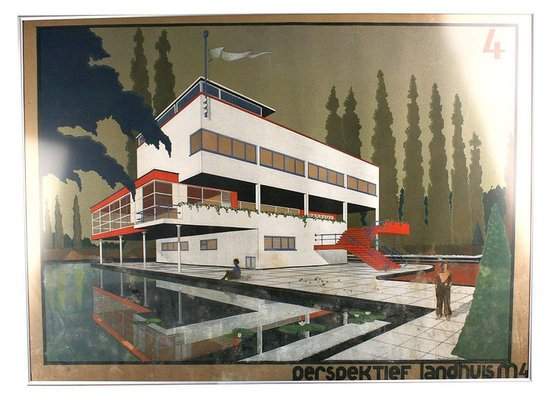 Bauhaus Architecture Drawings