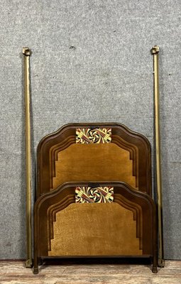 Art nouveau headboard store
