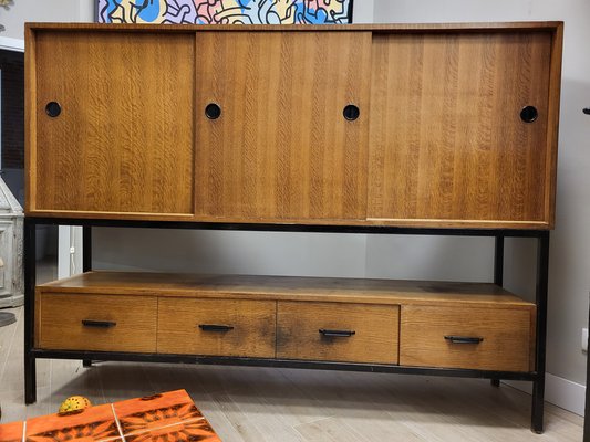 Teak wood cabinets store