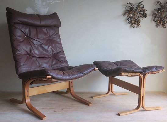 Mid century chair and ottoman store