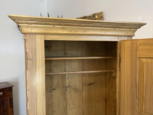 Farmhouse Wardrobe in Natural Wood for sale at Pamono