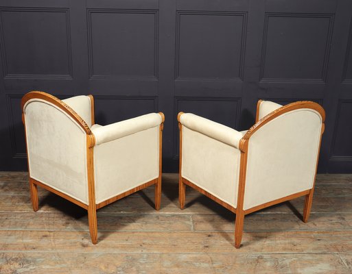 French Art Deco Armchairs by Paul Follot 1925 Set of 2 for sale at Pamono