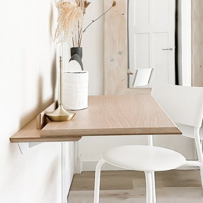 White foldaway desk store