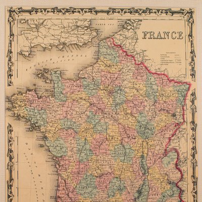 Large Map Of France