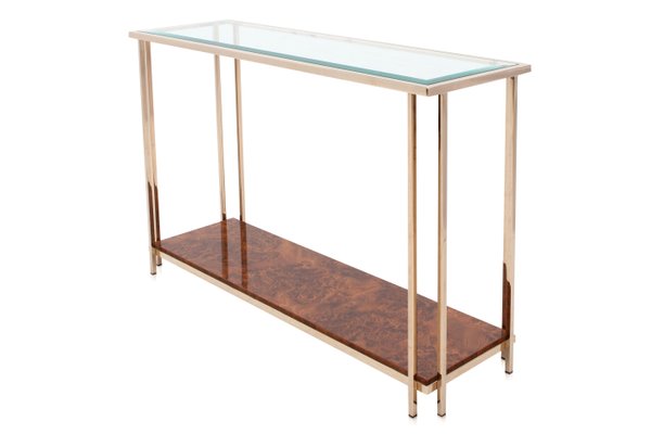 Gold Metal Sofa Table | Baci Living Room